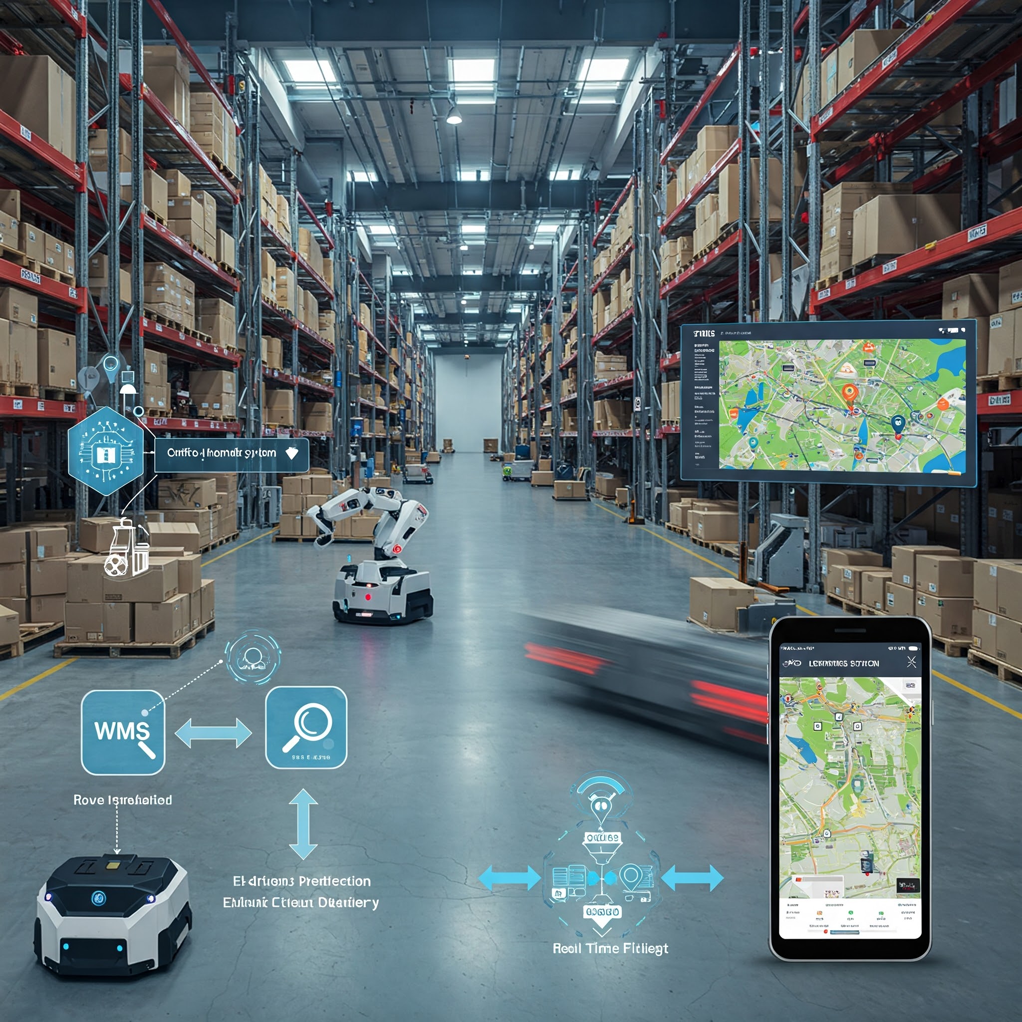 使丹達智能化倉儲物流系統｜AI驅動的WMS與TMS，打造高效率、低出錯的供應鏈 - 使丹達資訊